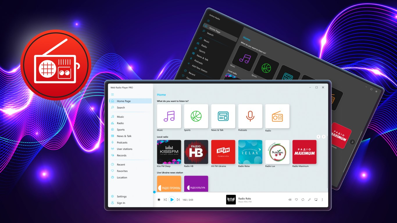 Web Radio Player – Articentgroup